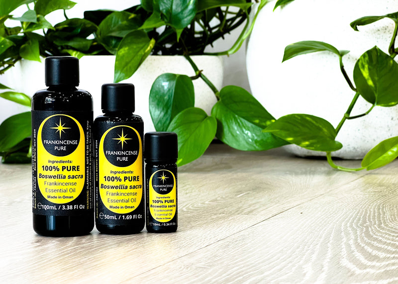 100% Pure Frankincense & Myrrh Resin & Essential Oil – Frankincense Pure
